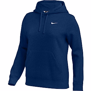 Nike Women's Hoodie, Navy, Small Tall