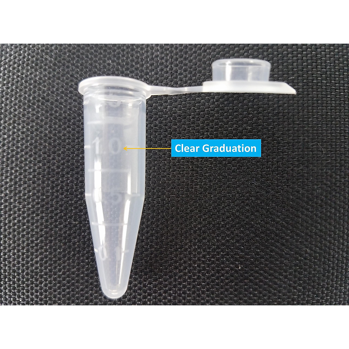 Polypropylene 1.5 ml Micro-centrifuge Tube with Snap Cap, Natural (Pack of 500)