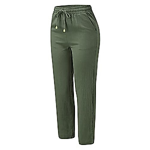 Cotton Capri Pants for Women Leggings Low Rise Yoga Pants for Women Cotton Joggers for Women Tunic Tops for Leggings for Women Under 10 Gift Ideas Deals Under 10 15 Dollar Items Track My Order