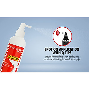 Starbond "Pinocchio" Pump CA Glue Accelerator - Instantly Dries Super Glue (8 Ounce)