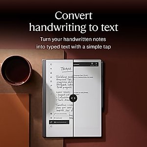 reMarkable Starter Bundle – reMarkable 2 is The Original Paper Tablet | Includes 10.3” reMarkable Tablet, Marker Plus Pen with Built-in Eraser, and 1-Year Free Connect Trial