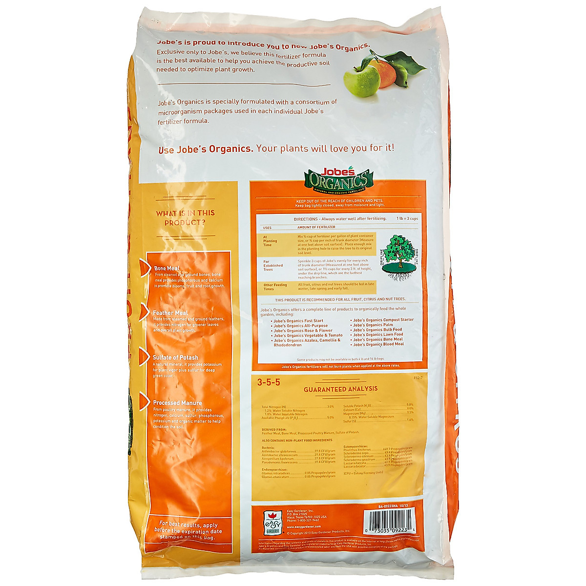 Jobe's 9224 Granular Plant Food, 16lbs