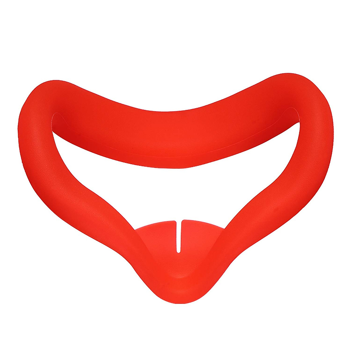 Silicone Covers Sets 3 pcs for Oculus Quest 2 - Face Pad Mask & Lens Cover Caps & Soft VR Shell Case Protected,Sweatproof Lightproof Anti-Leakag Designed by X-Super Home (Red)