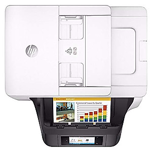 HP OfficeJet Pro 8725 All-in-One Printer, Scan, Copy, Fax with Built-in Ethernet, K7S35A (Renewed)
