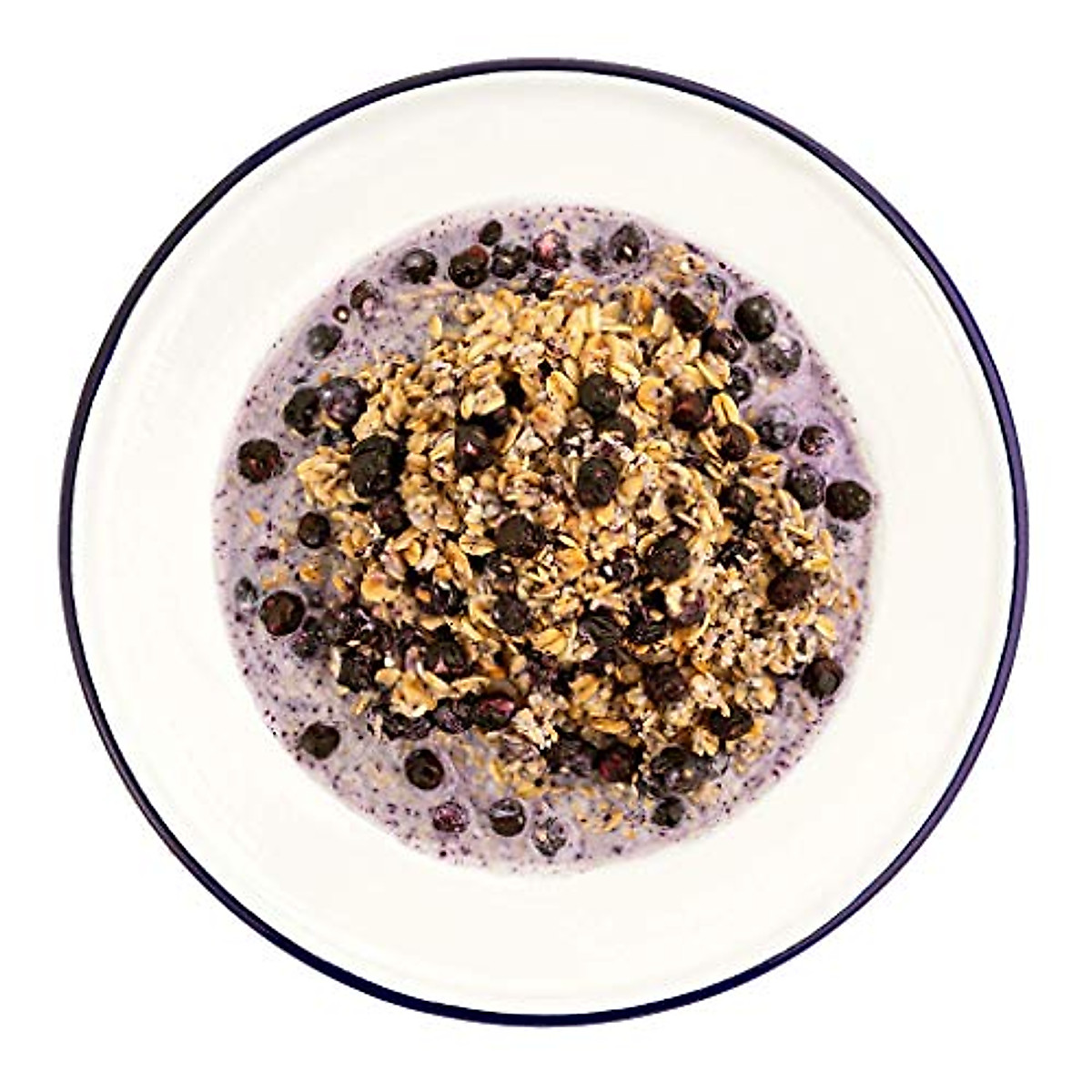 Mountain House Granola with Milk & Blueberries | Freeze Dried Backpacking & Camping Food | 2 Servings