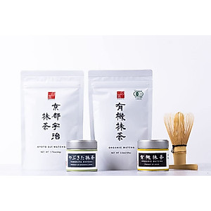 Ocha & Co. Kyoto Uji Matcha - Ceremonial Grade Matcha Powder - Highest Grade Traditional Stone Milled Japanese Matcha Green Tea Powder, 50g/1.75oz.