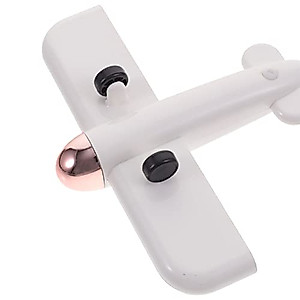 Hemobllo Airplane Shaped USB Hub- Cute USB Hub, Air Plane Extension Line Converter Charger for Desktop Computer, Computer Accessories 1 PC USB Hut 4 Ports (White)