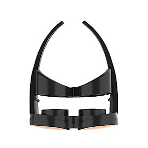 Silicone Facial Interface Replacement for HTC Flow Face Cover Sweatproof Face Pad Mask & Face Cushion for HTC VR Headset (Black)