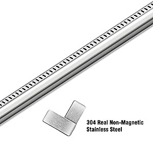 Coisien 62752 Grill Burner Tube Fits Weber Genesis 300 Series, 304 Stainless Steel Grill Replacement Parts for Genesis E310 E320 E330 S310 S320 S330 with Front Control, 19.5 Inch, Set of 3