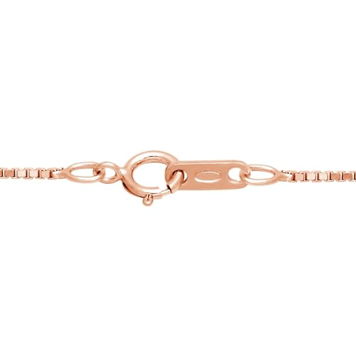 Amazon Essentials womens 14k Rose Gold over Sterling Silver Diamond Double Heart Pendant Necklace (1/10 cttw),18", (previously Amazon Collection)