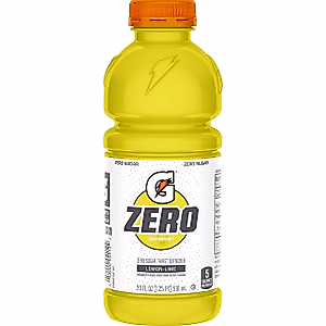 Gatorade Zero Sugar Thirst Quencher Three Flavor Variety Pack 20 Fl Oz Bottles (Pack of 24)
