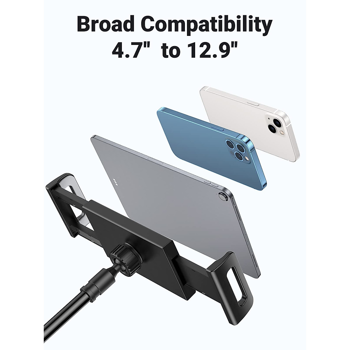 UGREEN Arm, Gooseneck, Swivel Tablet Stand for Apple iPad Pro, iPhone 6