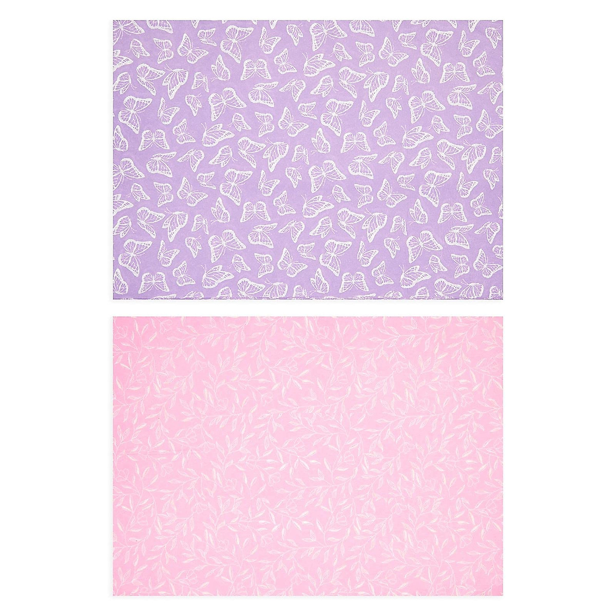 Decorative Tissue Paper for Gift Wrapping, 6 Printed Patterns (14x20 in, 120 Sheets)