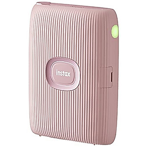 Fujifilm Instax Mini Link 2 Smartphone Printer Soft Pink | 40 Exposures | Case 16767208