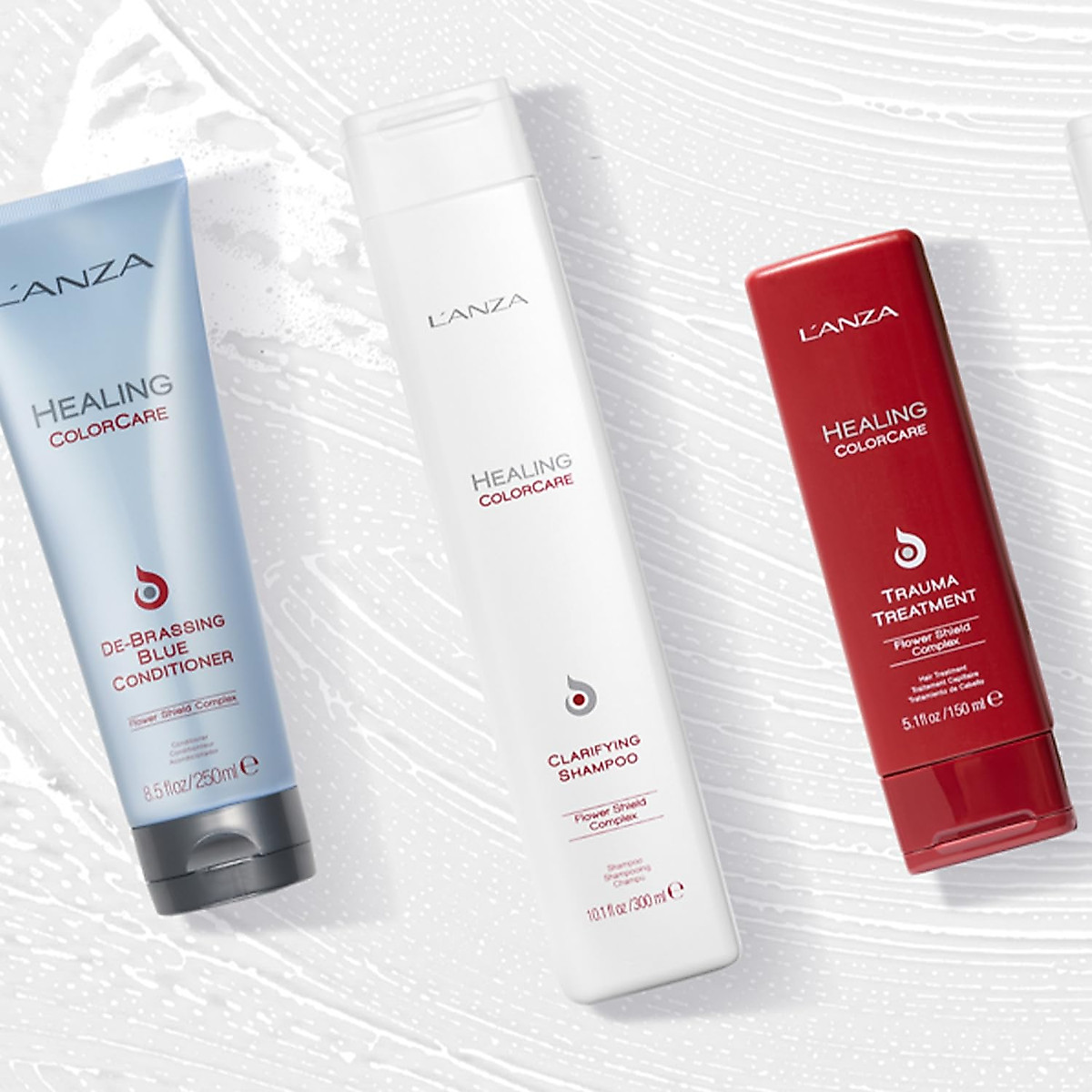 L'ANZA Healing Colorcare Clarifying Shampoo, Refreshes, Repairs and Extends Color Longevity, With Sulfate-free, Paraben-free, Gluten-free Formula (10.1 fl Oz)