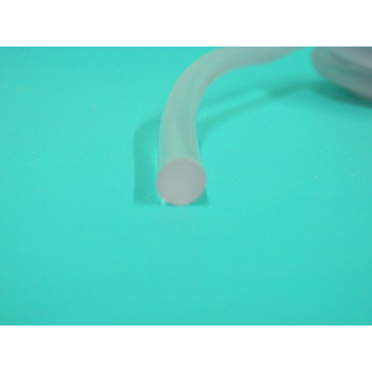 KOMORAX 25 Ft Long .25 Inch Solid Vinyl Sling Spline Awning Cord Chair Lounge Replacement Outdoor Patio Lawn Garden Pool Furniture Clear