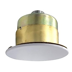 TUNA UL & CUL Listed 1/2"NPT Fire Sprinkler Head 155°F (68°C) Concealed Pendent Spray K80 Standard Response for Automatic Fire sprinkler System Concealed Head with White Cover Plate