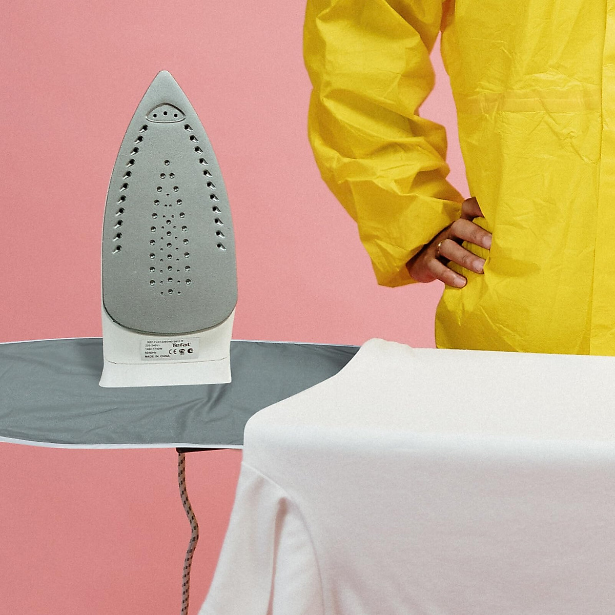 Zerodeko Ironing Board Cloth Iron Table Cover Ironing Cover Cloth Iron Board Mat Ironing Board Pad Non Stick Iron Board Cover Ironing Board Protector The Door Travel Pure Cotton