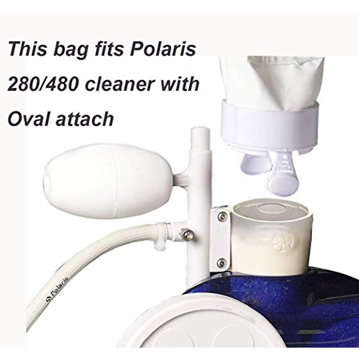 UCEDER Pool Spa Part 3 Pack Bag Replacement for Polaris Polaris 280 or 480 All Purpose Replacement Bag Pool Cleaner All Purpose Filter Bag K13