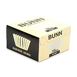 BUNN BCF100-B 100-Count Basket Filter ,White ,2 pack (packaging may vary)