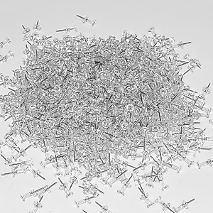 JIKIOU Push Pins Tacks 800 Count in Reusable Box, Standard Clear Thumb Tacks Steel Point and Clear Plastic Head for Wall Corkboard Map Calendar Photo Home Office Craft Projects Plastic Head Steel Pin