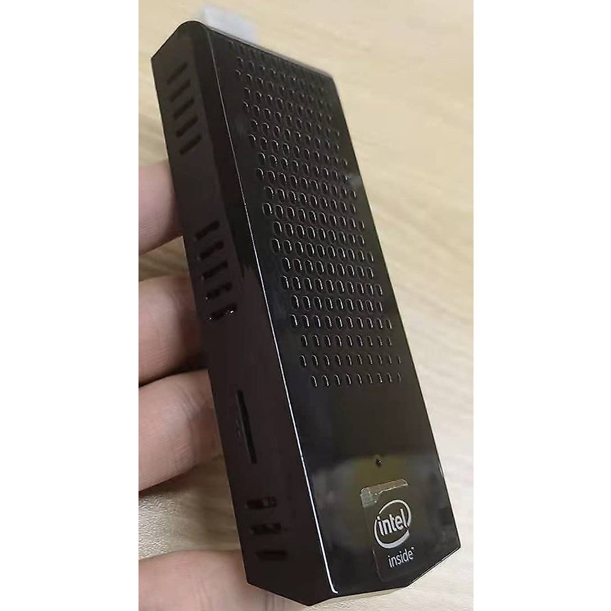 OUVISLITE [Lightweight] Fanless Mini PC Stick - Equip with Atom X5-Z8350 (8GB DDR3L, 128GB eMMC) with Win 10 Pro, Small Form Portable Computer Stick Supports 128GB TF Card, Bluetooth 4.2 and Wi-Fi