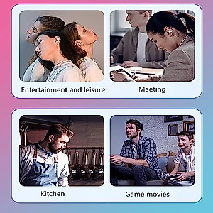 QLXAQLX Clip Bone Conduction Headphones Clip-on Wireless Earbuds Built-in Mic Sweat Resistant Noise Cancelling Earphones Open Ear Design Earphones Headset for Cycling Driving led Display (White)