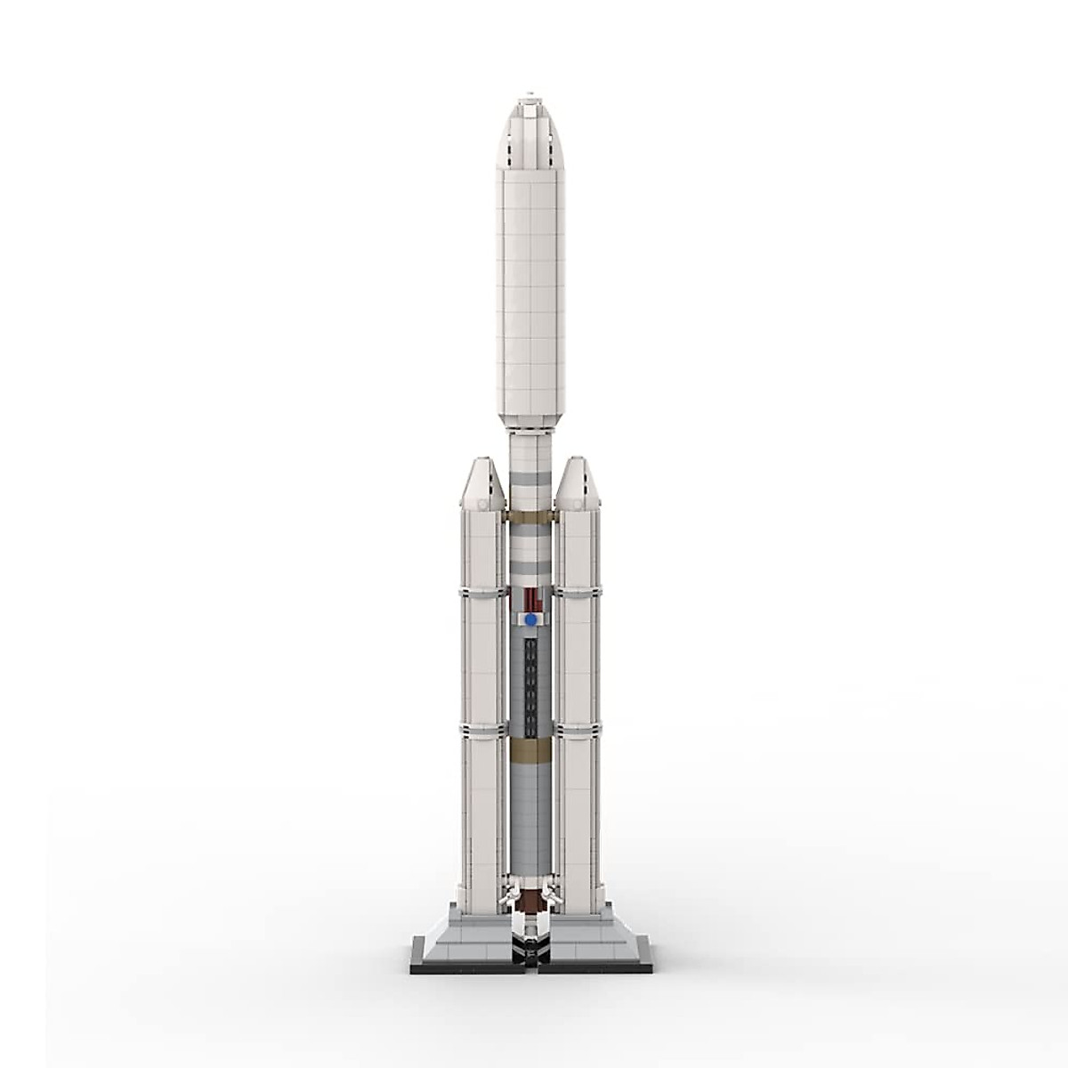 VONADO Titan Rocket Building Block Set, 1:110 Model IV-B Space Rocket Toy, Outer Space Rocket for Kids Adults, New 2022 (939 Pcs)