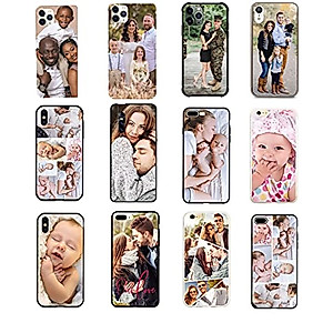 Custom Case for Apple iPhone 11 (6.1inch) Personalized Custom Picture Phone Case Customizable Slim Soft and hard tire shockproof protective Anti-Scratch phone Cover Case- Make Your Own Phone Case