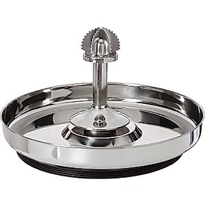 Ultra Mini T Wet Grinder Coconut Scraper Attachment, Small, Silver