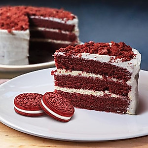 OREO Red Velvet Sandwich Cookies, Limited Edition, 12.2 oz