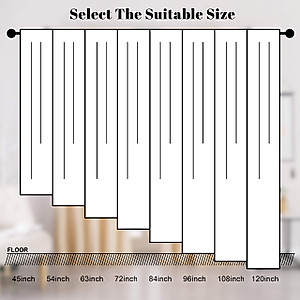 nanbowang Bleach White Velvet Curtains 84 Inches Long Soft Curtains Rod Pocket Thermal Insulated Curtains Window Treatment for Bedroom Light Filtering Curtains Set of 2 Panels