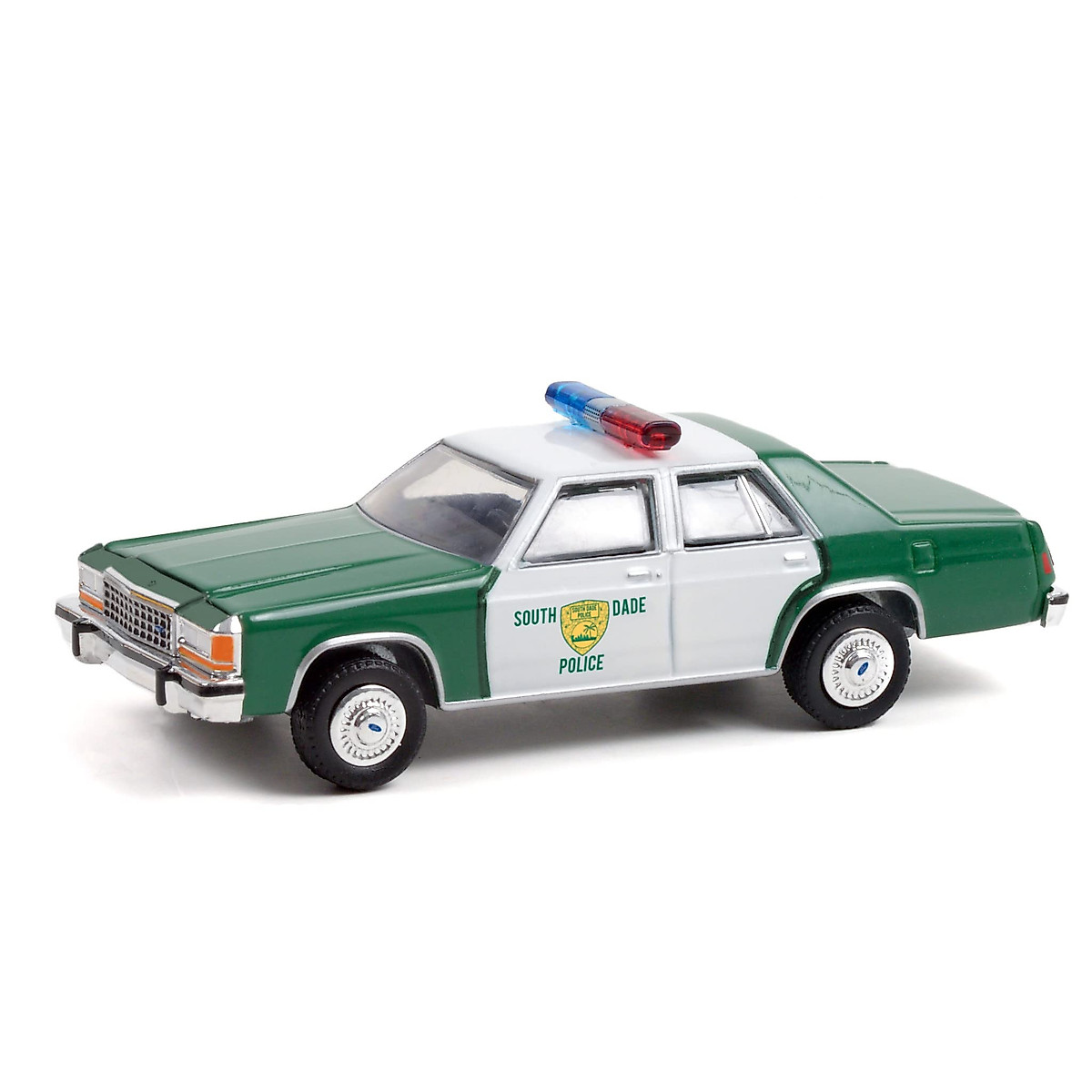 Greenlight Collectible Greenlight 1:64 Hollywood Series 33 - Ace Ventura: Pet Detective (1994) - 1983 LTD Crown Victoria Miami Police Department 44930-B [Shipping from Canada]