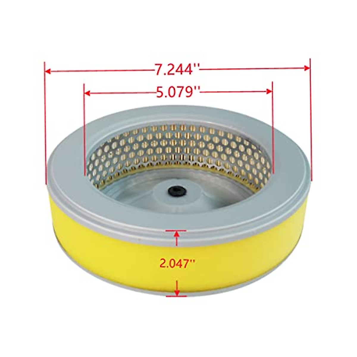 Kvjicdo Air Filter GX630R GX690 Fit For Hnoda GX630 GX660 Engine Generator Lawn Mower Oil Filter Fuel Filter Spark Plug kit Parts New Rep 17210-Z6L-010