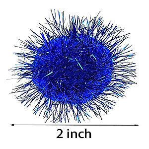Axe Sickle 100 Pcs 2 Inch Sparkle Ball Cat Toy Interactive Balls Multicolor for Kittens Exercise and Multiple Cats Play and Chase