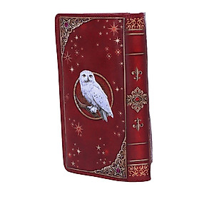 Nemesis Now Embossed Purse, Gothic Wallet, 18.5cm - Snowy Owl