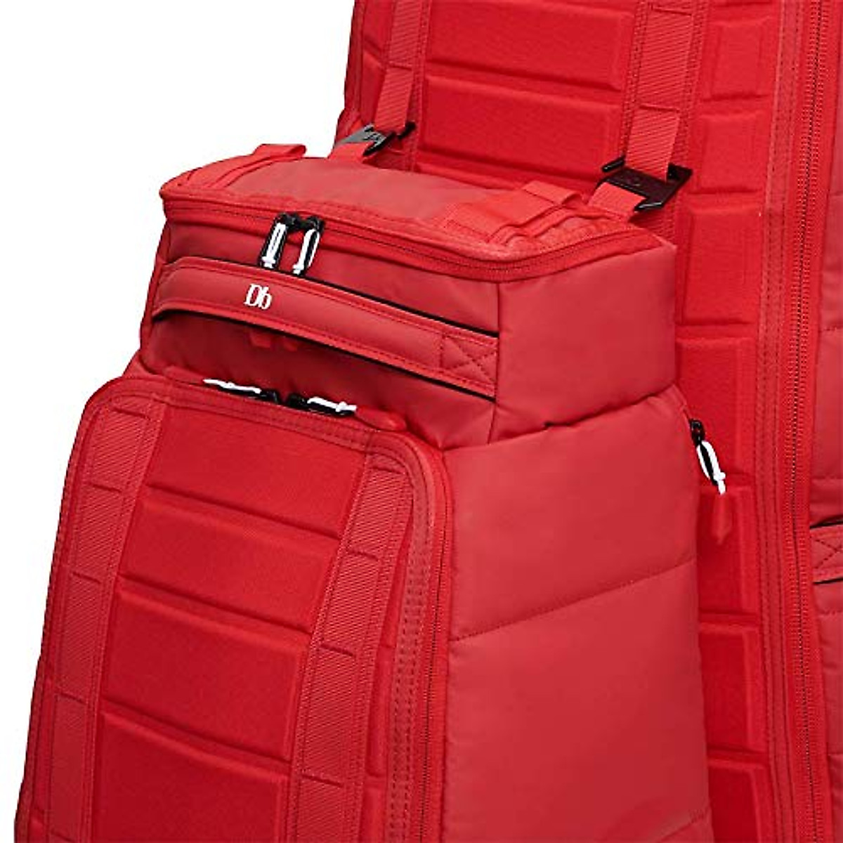 Db The Hugger 30L Laptop Backpack for School, Work, and Travel Daypack, Scarlet Red