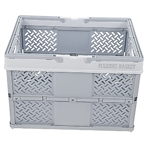 YARNOW 3pcs Picnic Basket Grocery Crate Folding Storage Crate Laundry Basket Camping Basket Collapsible Market Basket Fruit Containers Folding Storage Basket Miscellaneous Pp Toy