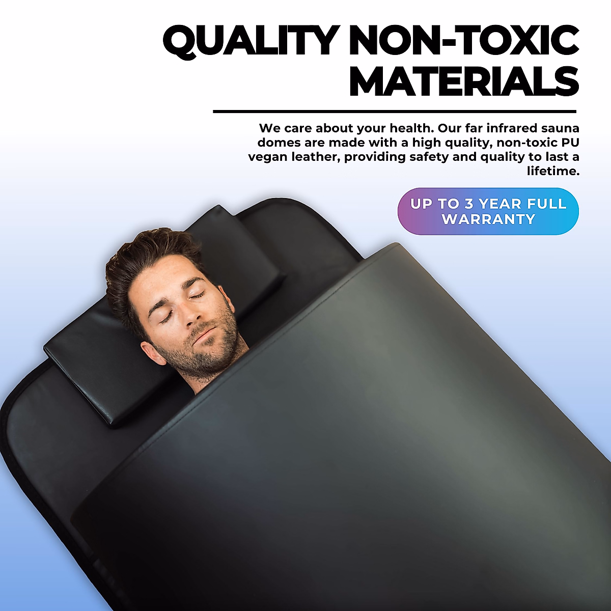 1Love Luxor Pro Far Infrared Sauna Dome | Near Zero EMFs, ELFs & VOCs | 10 Minute Preheat | 1200W/110V Power | Personal Sauna | 1 Person Sauna | Portable Dry Sauna | Home Sauna | Therapeutic Stones