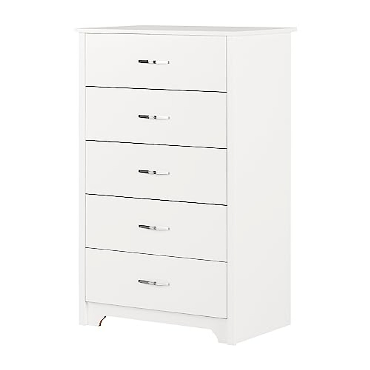 South Shore Fusion 5-Drawer Chest, Pure White