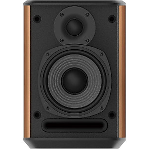 Edifier Mic-Free Smart Speaker, Works with Alexa, Supports AirPlay 2, Spotify Connect, Tidal Connect, 40W RMS Wi-Fi and Bluetooth Sound System, No Microphone, MS50A