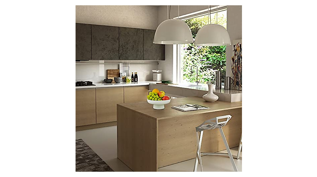 Awarmbe 10.4 Inch Decorative Fruit Bowl for Kitchen