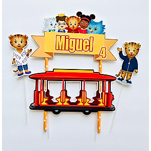 Personalized Neighborhood Themed Cake Topper