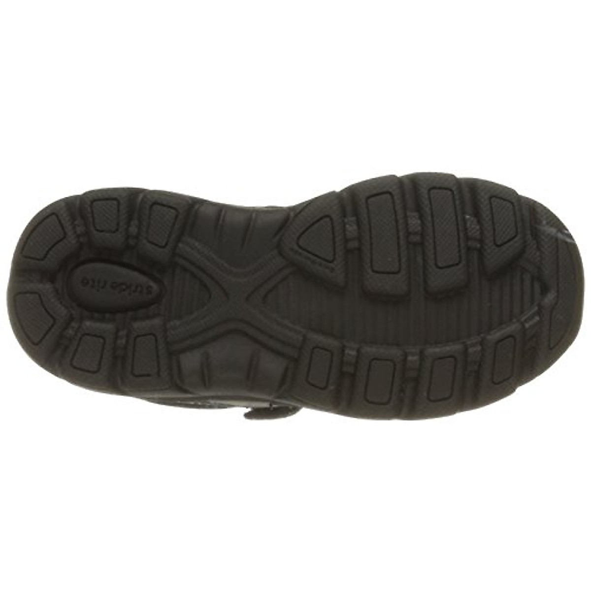 Stride Rite Baby-Boys Cooper 2.0 Hook & Loop Sneaker, Black, 8.5 X-Wide Toddler