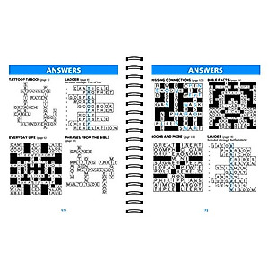 Brain Games - Large Print Bible Crosswords (Brain Games - Bible)