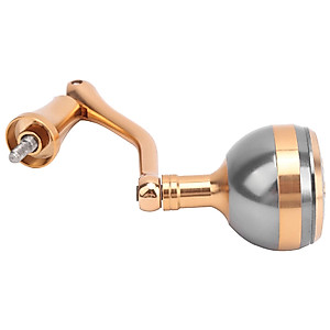 Handle for Gear Fishing Reel, Handle Conversion Aluminum Alloy Gear Fishing Reel Handle Grip for Spinning Reel(M) Other Fishing Tools and Accessories