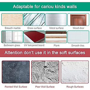 MCZTO Wall Hooks 22lb(Max) Large Adhesive Hooks 20 Packs, Transparent Reusable Seamless Hooks, Waterproof and Oilproof, Bathroom Kitchen Heavy Duty Self Adhesive Hooks (Gold, 20 Packs)