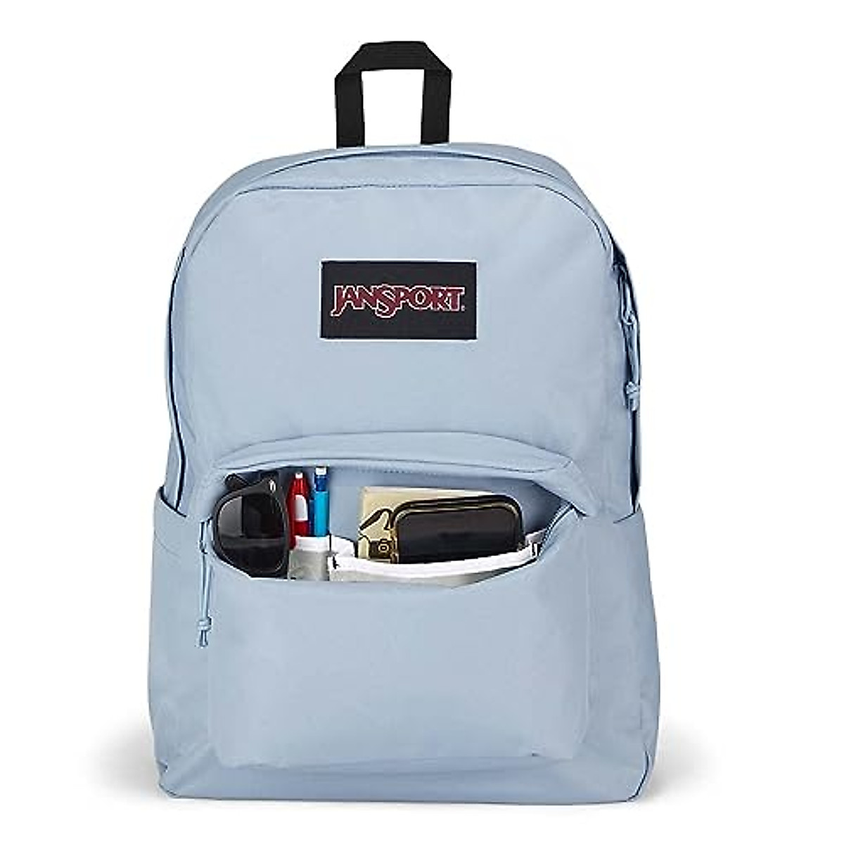JanSport SuperBreak Backpack - Durable, Lightweight Premium Backpack - Blue Dusk