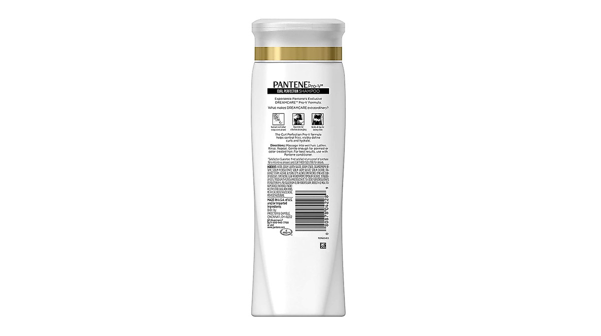 Pantene Curly Perfection Shampoo for Defined Curls