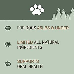 Antler and Himalayan Cheese Dog Chew | Long Lasting, Stain Free, Protein Rich, Low Odor | 100% Natural, Healthy & Safe | No Lactose, Gluten Or Grains | Antler Bone | for Dogs 45 Lbs & Smaller